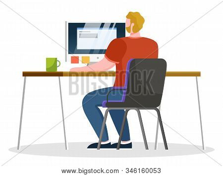 Working Alone Clipart