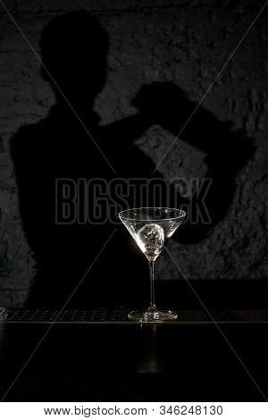 Bartender Shadow Image & Photo (Free Trial) | Bigstock