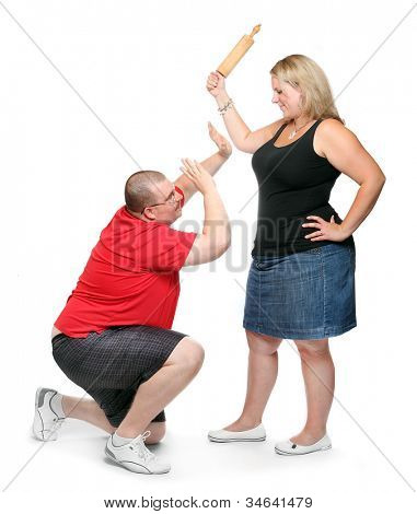 Fighting Couple. Home Image & Photo (Free Trial) | Bigstock