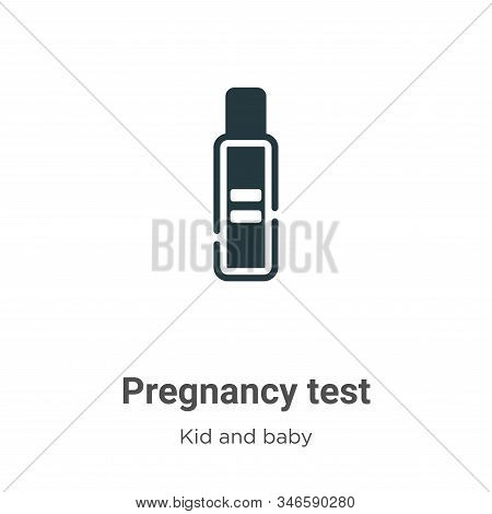 Pregnancy Test Icon Vector & Photo (Free Trial) | Bigstock