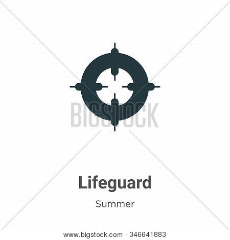 Lifeguard Icon Vector & Photo (Free Trial) | Bigstock