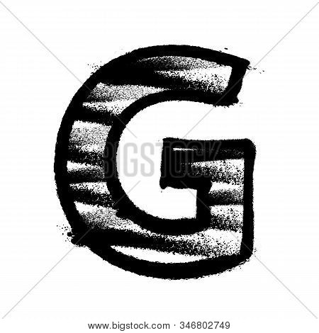 Letter G. Graffiti Vector & Photo (Free Trial) | Bigstock