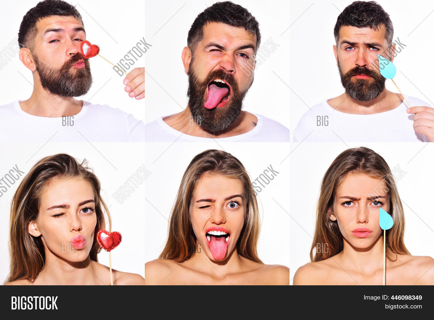 Set Different Emotions Image & Photo (Free Trial) | Bigstock