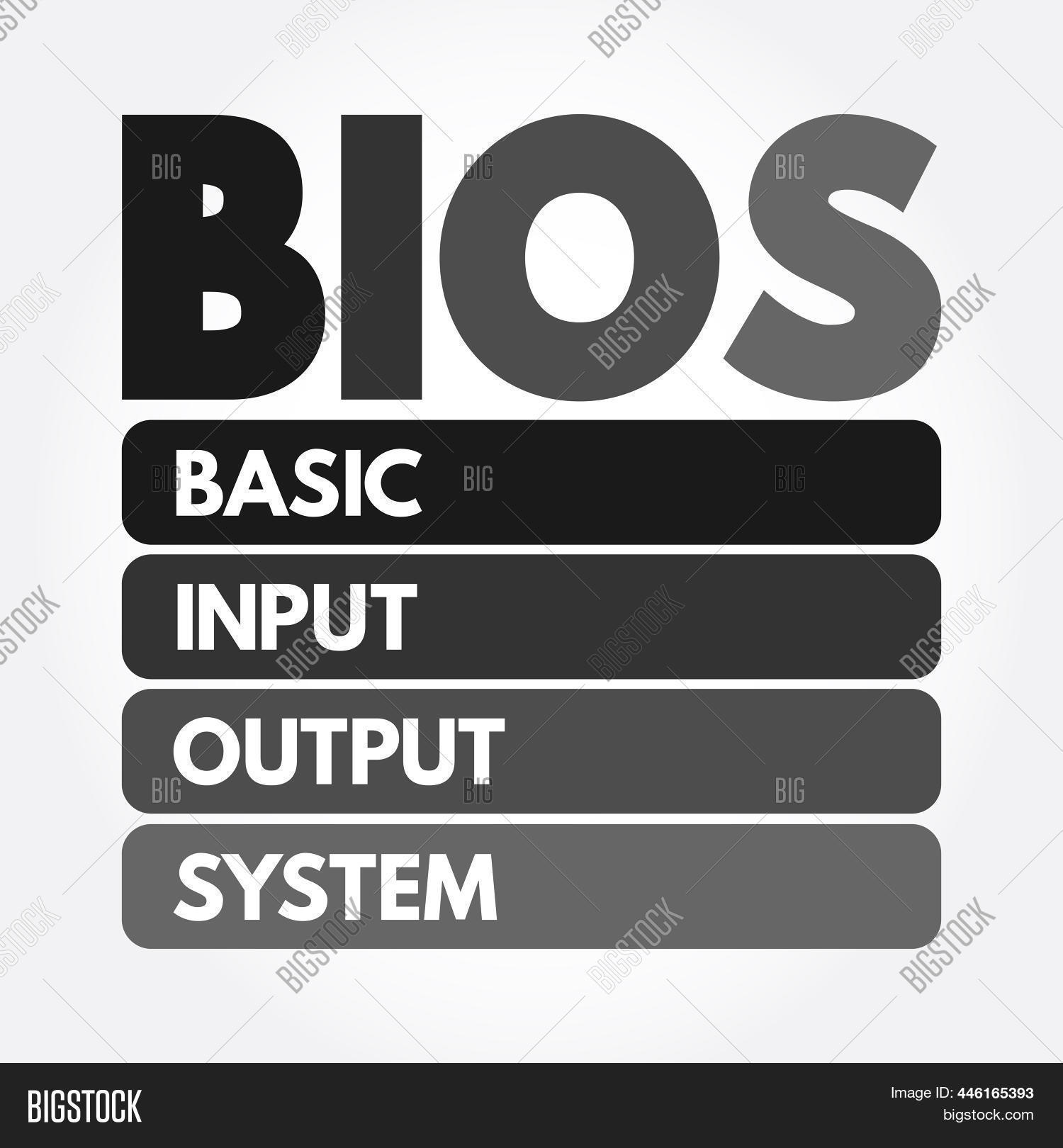 Bios Basic Input Image And Photo Free Trial Bigstock