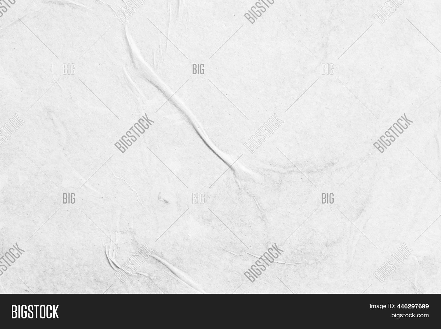 White Crumpled Creased Image & Photo (Free Trial) | Bigstock