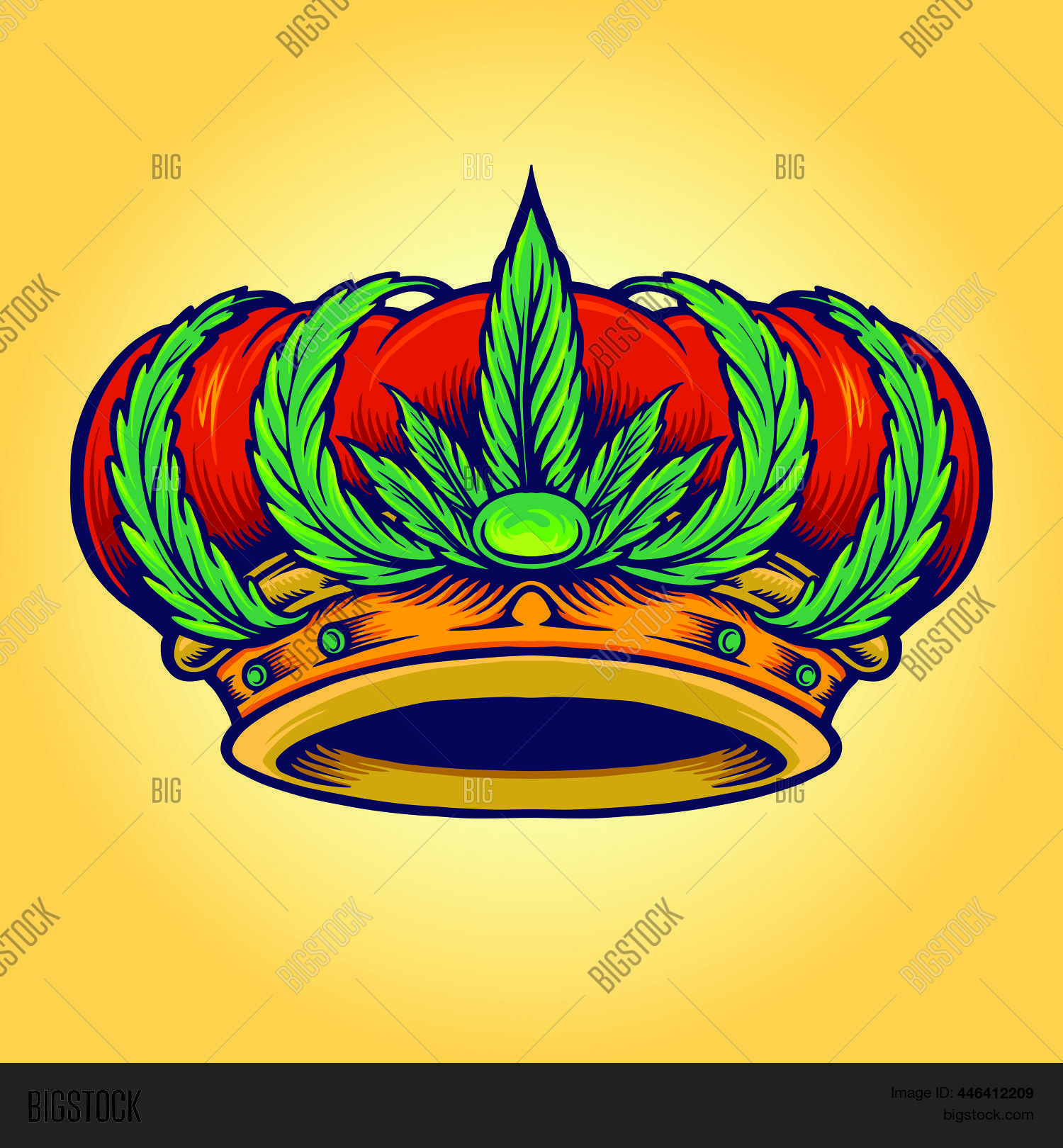 King Kush Logo Vector & Photo (Free Trial) | Bigstock