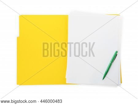 Yellow File Blank Image & Photo (Free Trial) | Bigstock