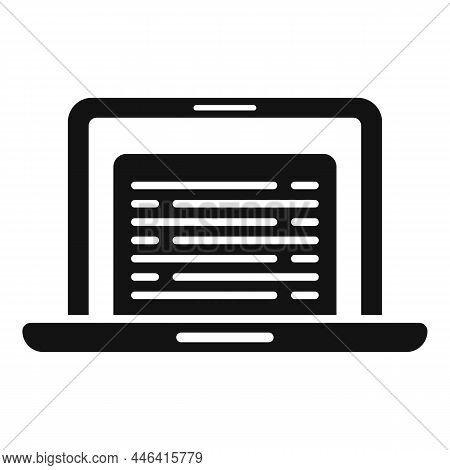 Laptop Class Icon Vector & Photo (Free Trial) | Bigstock