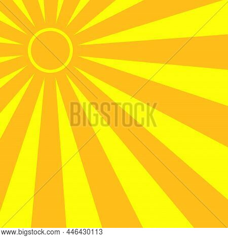Abstract Yellow Sun Vector & Photo (Free Trial) | Bigstock