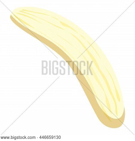 Half Banana Icon Vector & Photo (Free Trial) | Bigstock
