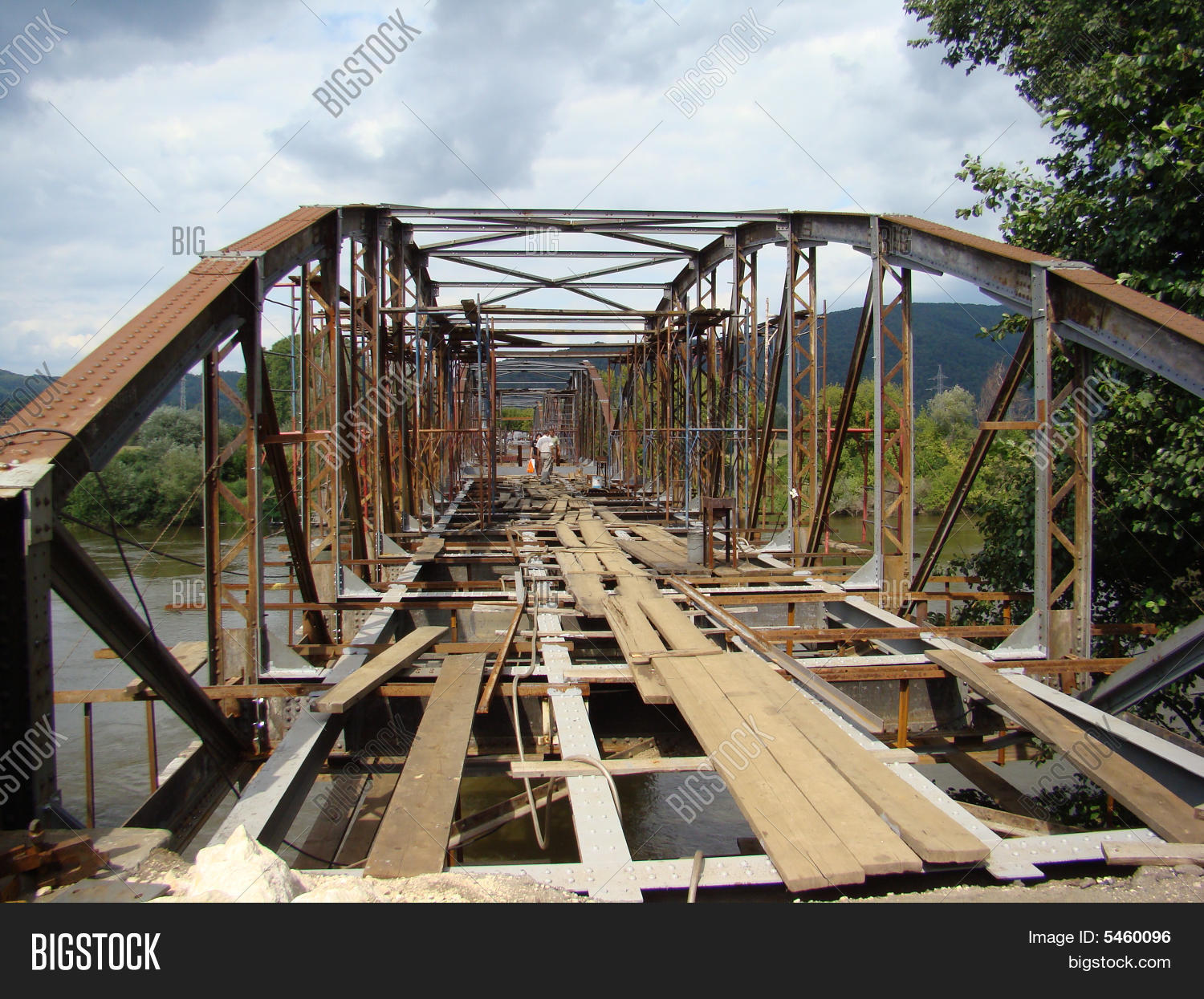 Old Rusty Metal Bridge Image & Photo (Free Trial) | Bigstock