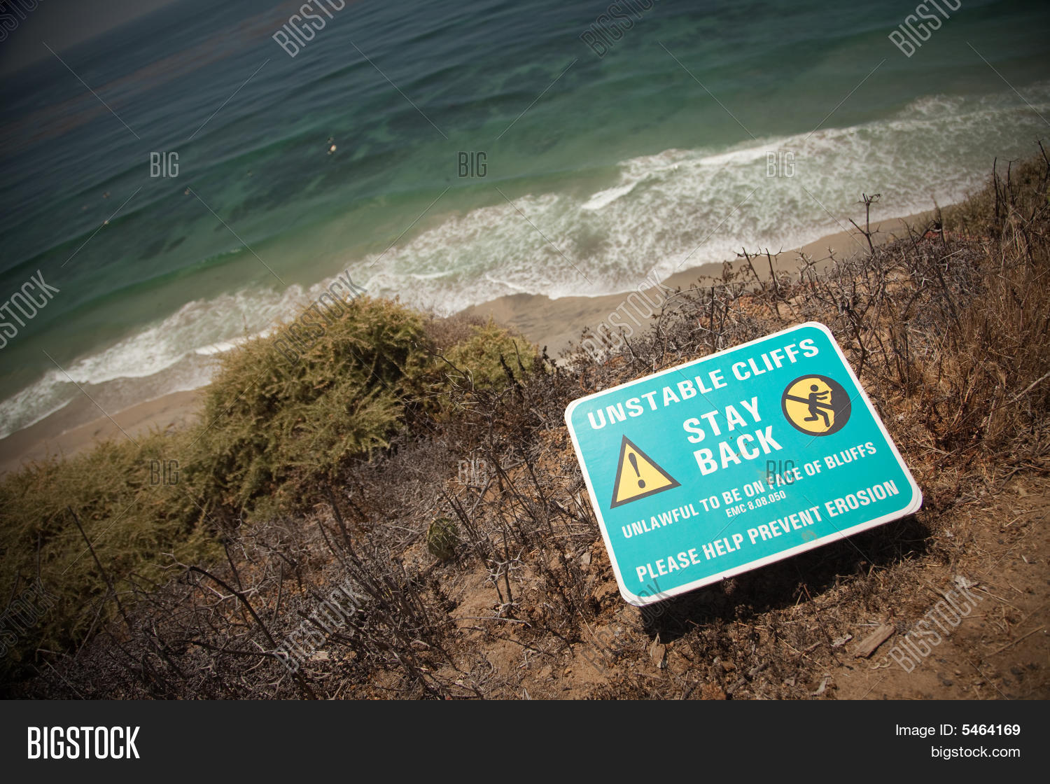 Stay Back Warning Sign Image & Photo (Free Trial) | Bigstock