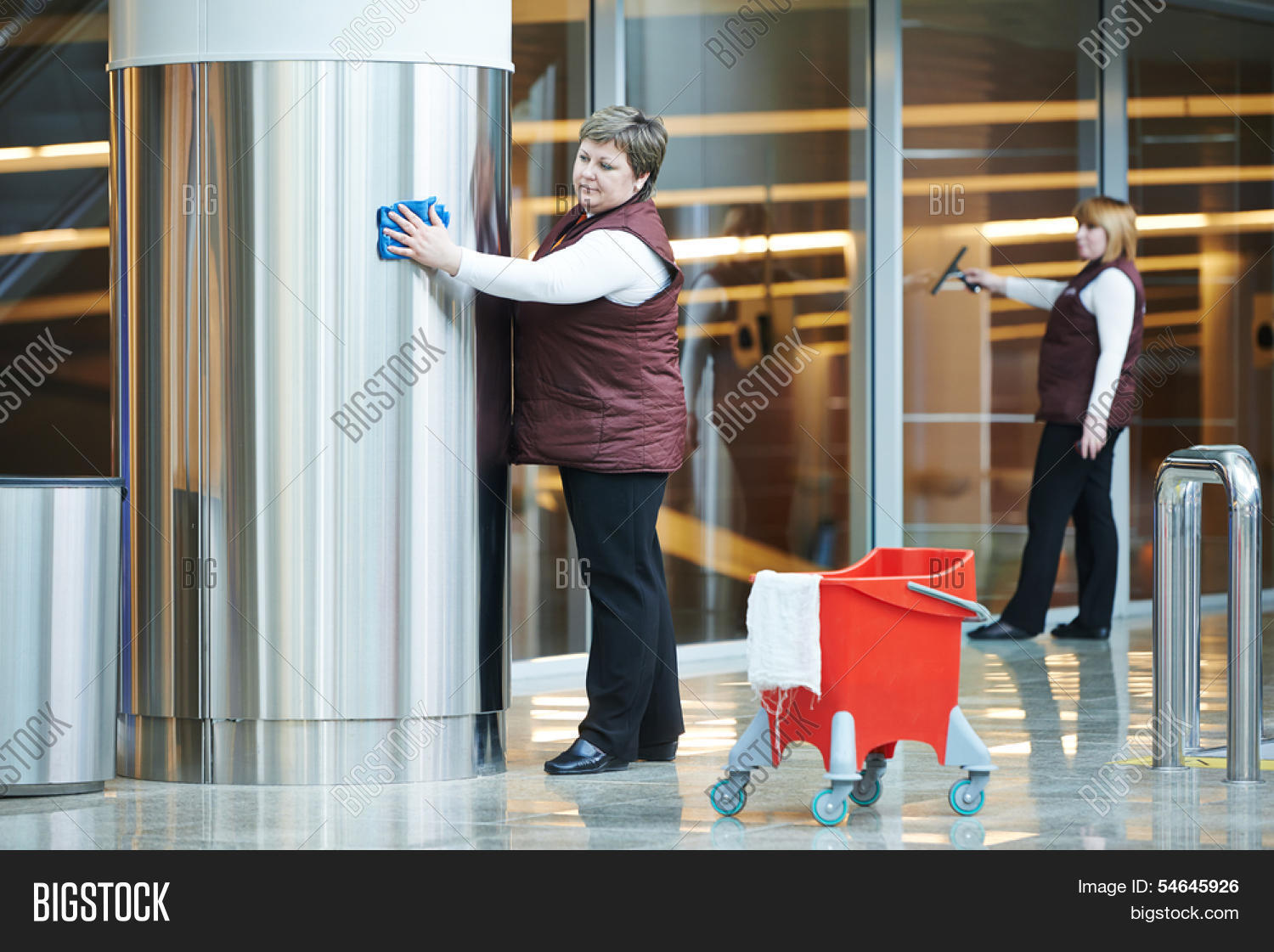 Two Woman Cleaner Image & Photo (Free Trial) | Bigstock