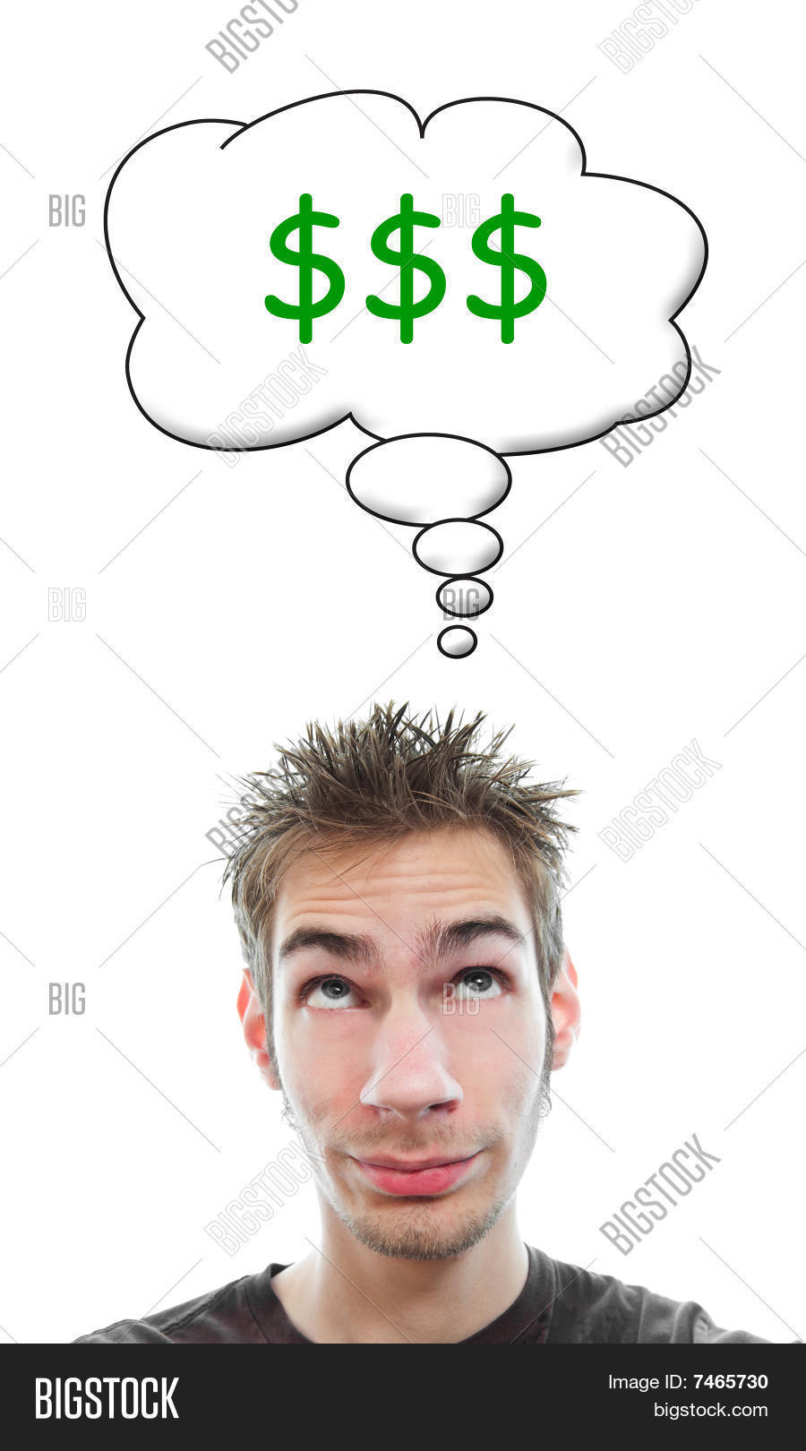 Thinking About Money Image & Photo (Free Trial) | Bigstock