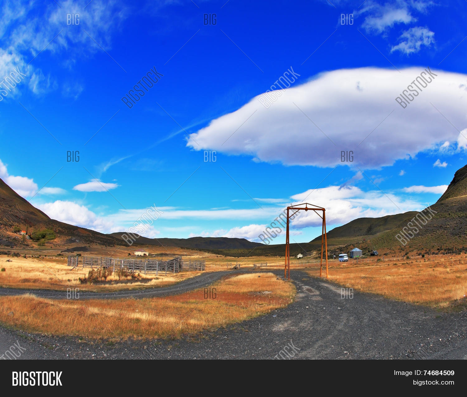 Secluded Farm Valley Image & Photo (Free Trial) | Bigstock