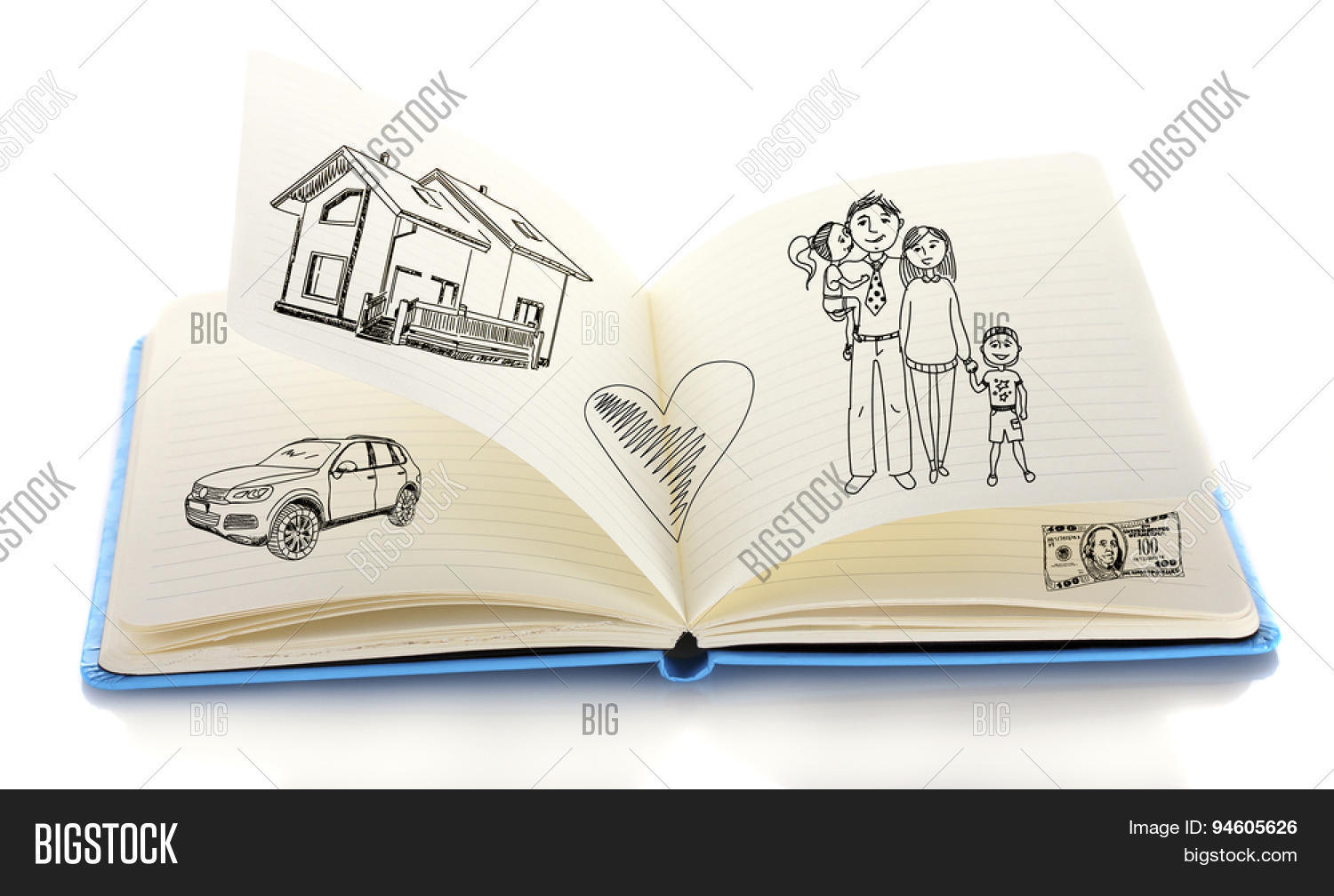 Open Book Drawings Image & Photo (Free Trial) | Bigstock