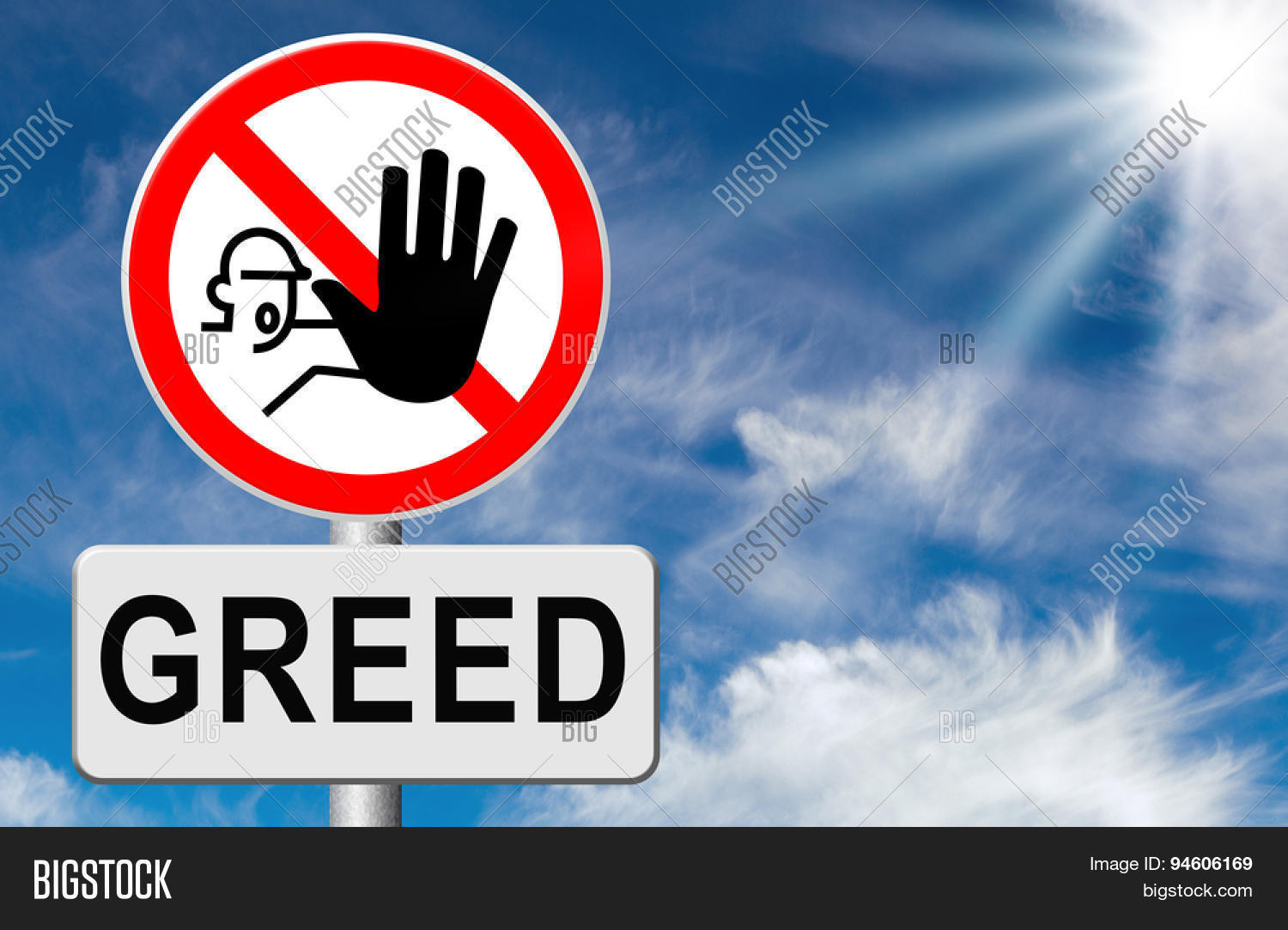 Greed Stop Being Image & Photo (Free Trial) | Bigstock