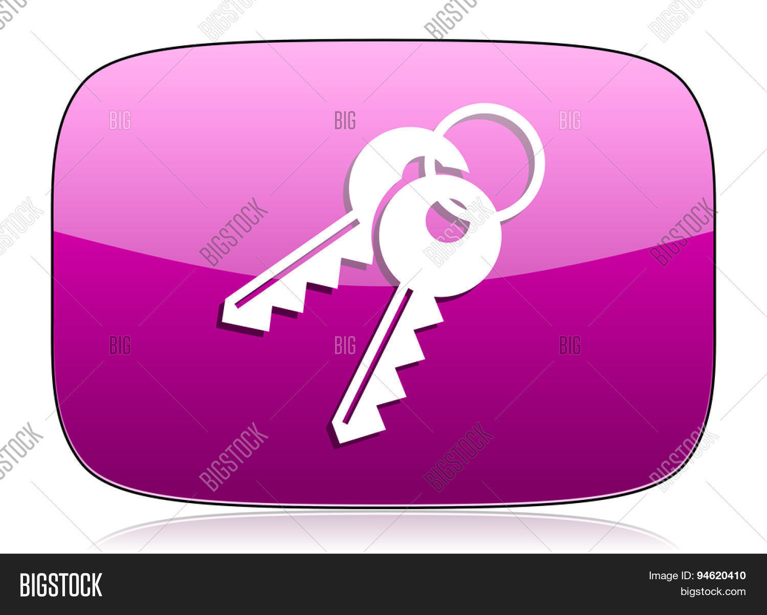 Keys Violet Icon Image & Photo (Free Trial) | Bigstock