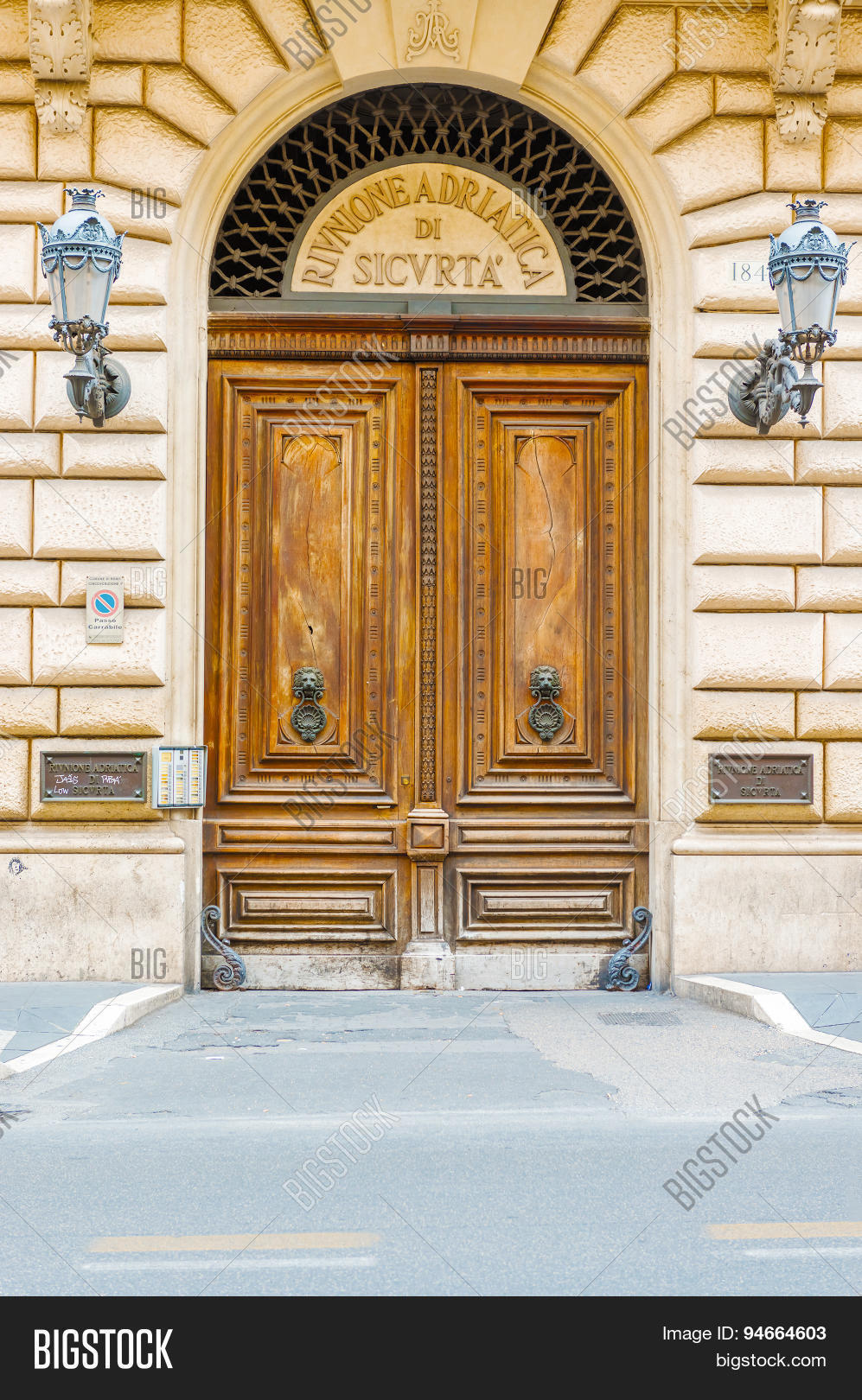Old Doors Rome Image & Photo (Free Trial) | Bigstock