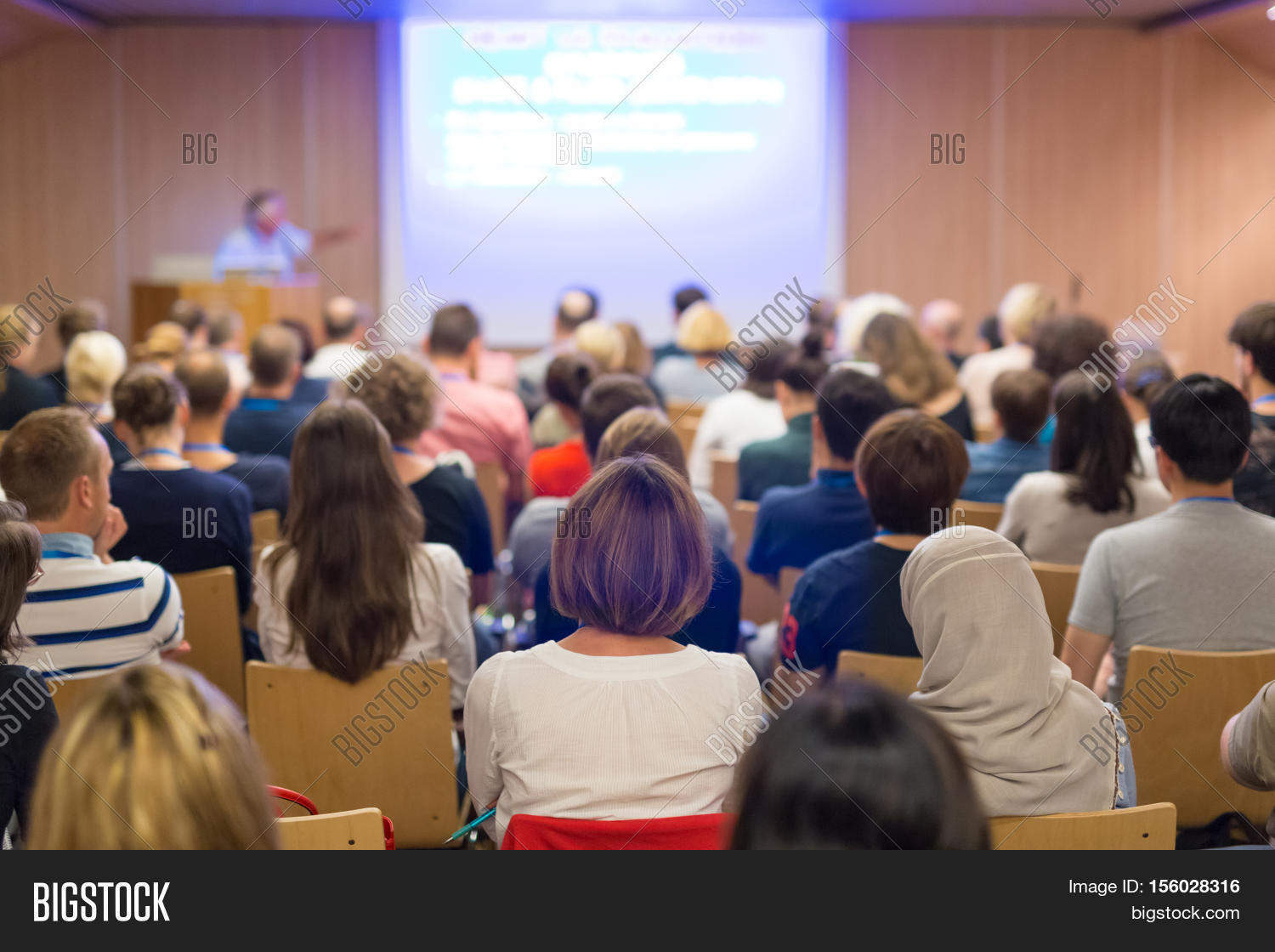 Speaker Giving Talk Image & Photo (Free Trial) | Bigstock