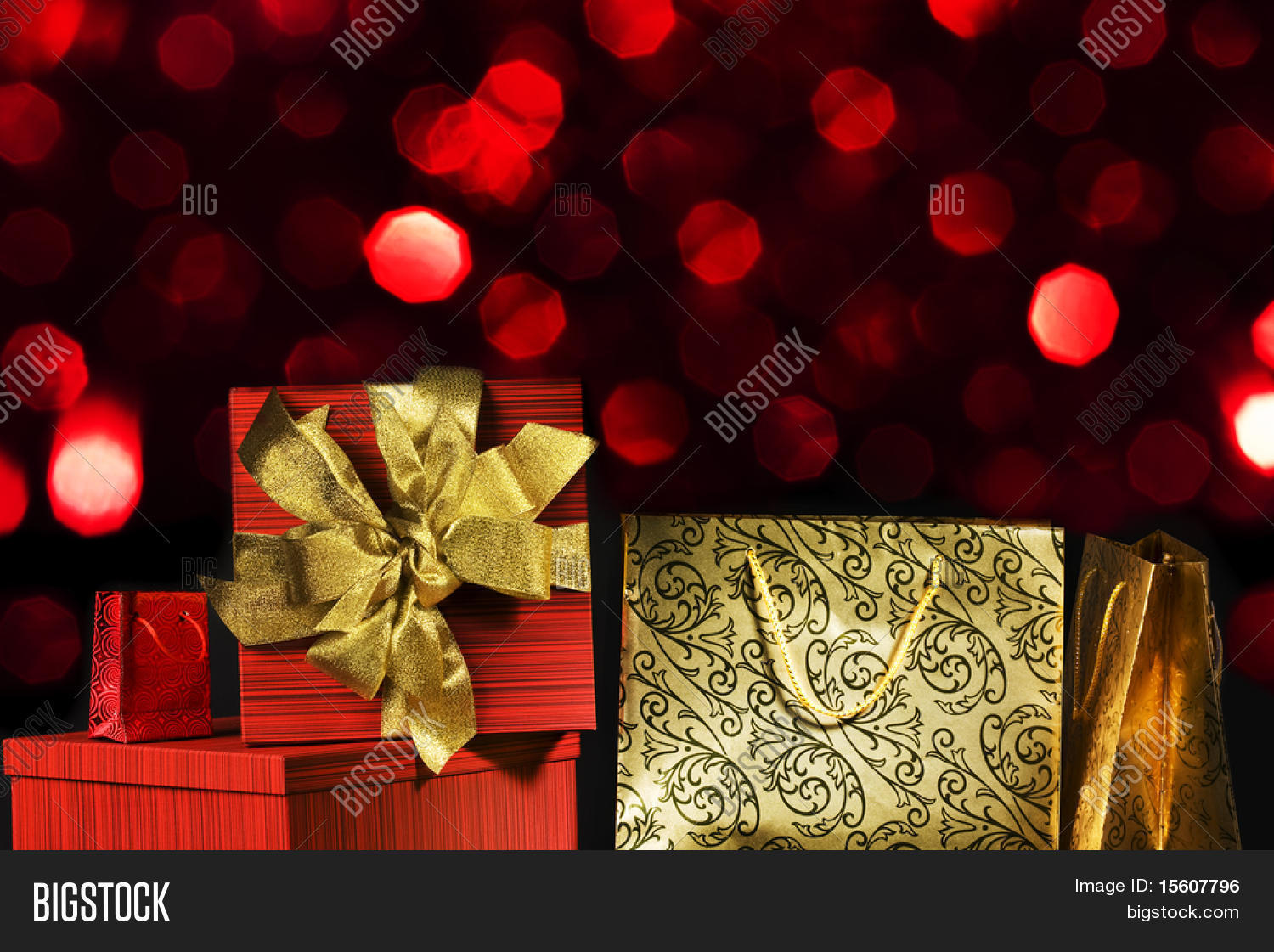Presents On Sparkling Image & Photo (Free Trial) | Bigstock