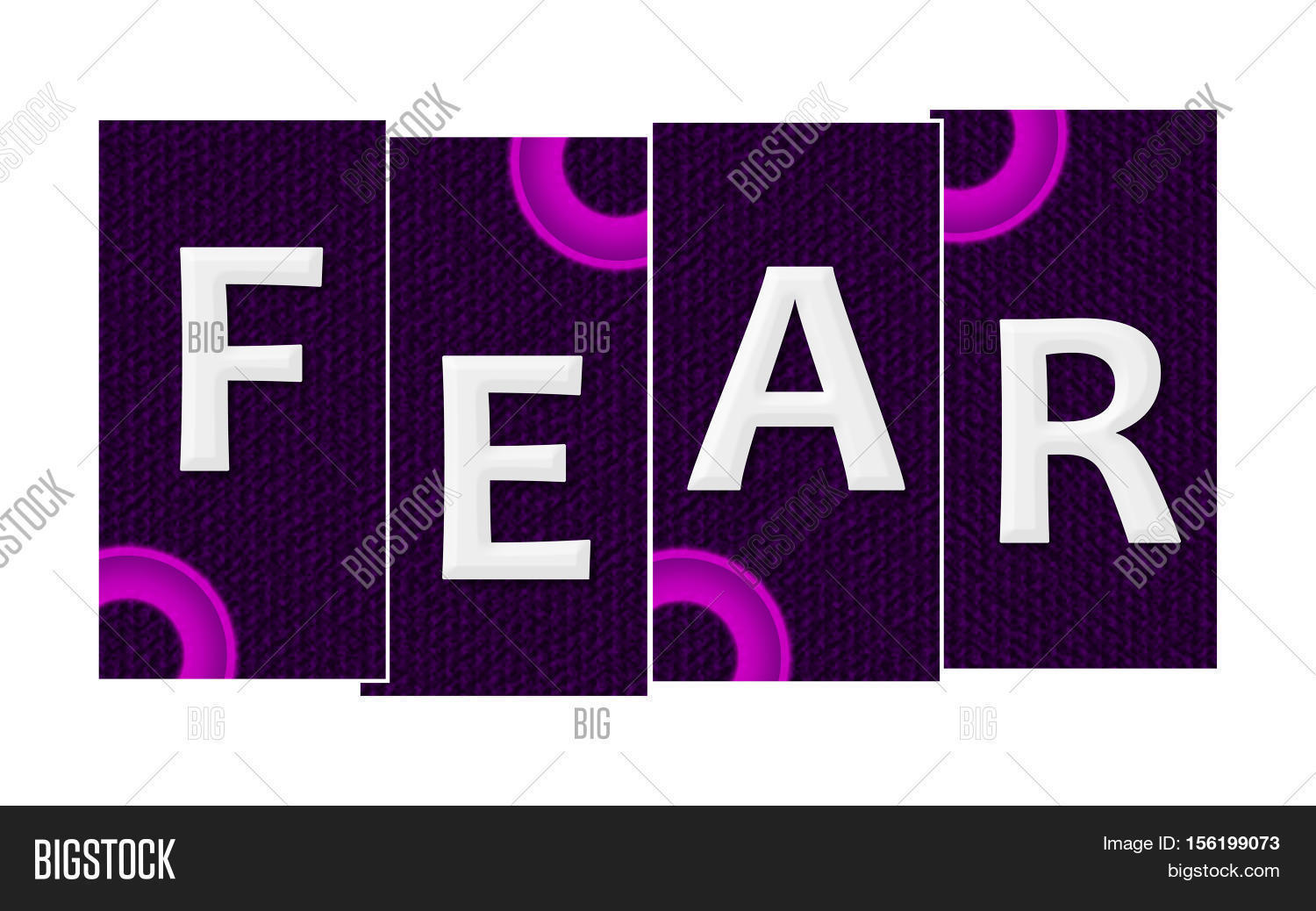 Fear Text Alphabets Image & Photo (Free Trial) | Bigstock