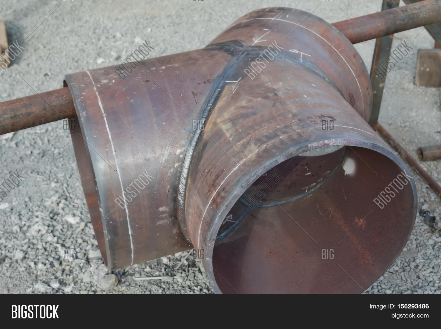 Welded Seam On Pipe Image & Photo (Free Trial) | Bigstock