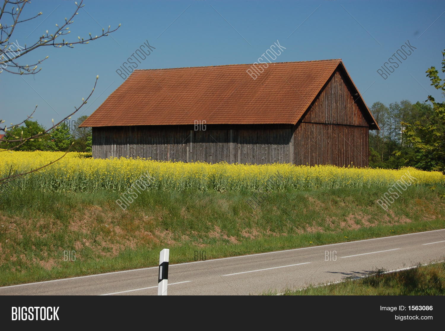 German Barn Fields Image & Photo (Free Trial) | Bigstock