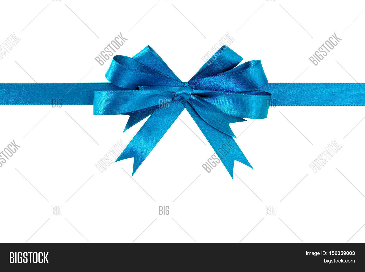 Light Blue Gift Ribbon Image & Photo (Free Trial) | Bigstock
