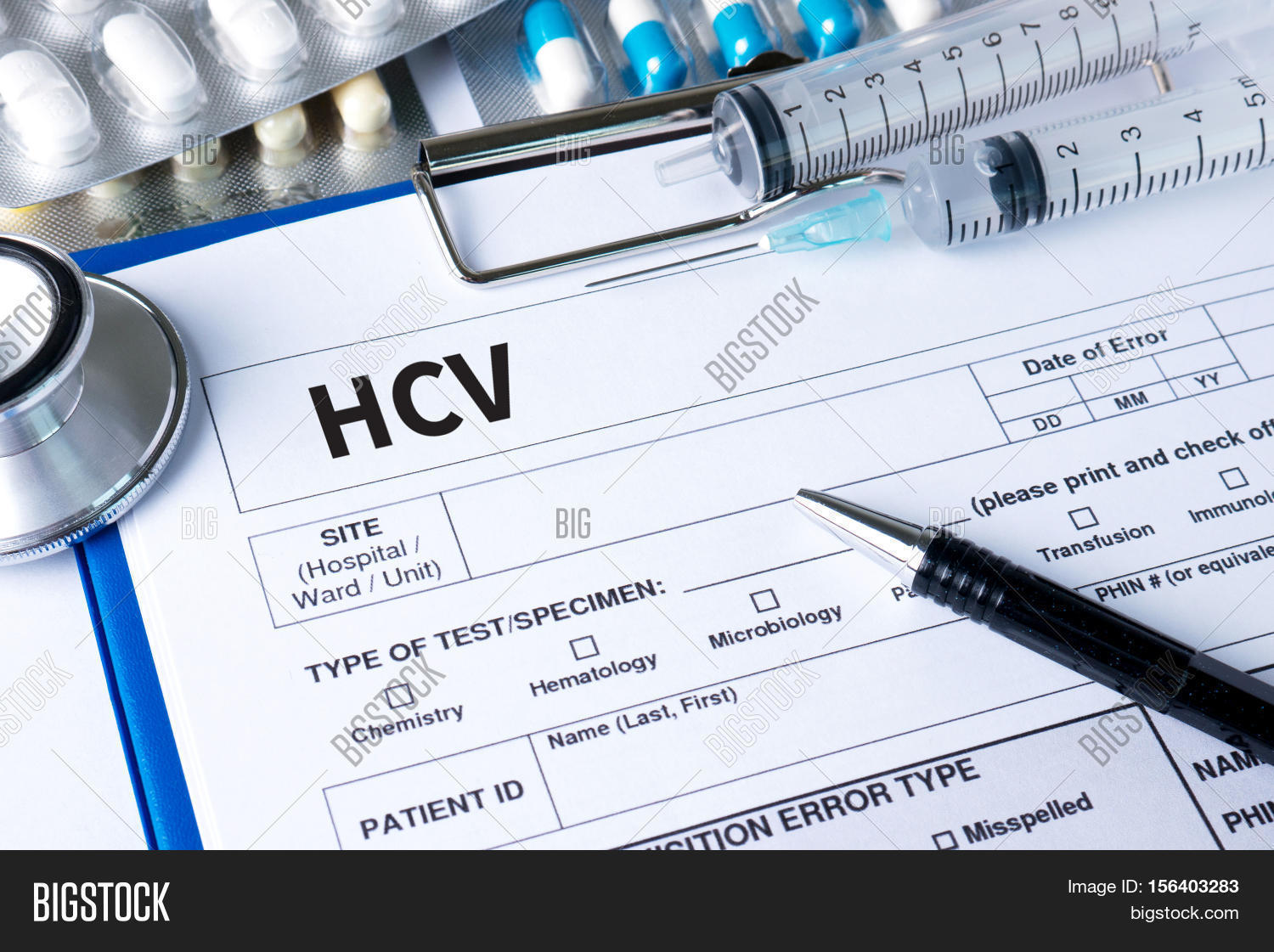 Hcv Medical Diagnosis Image & Photo (Free Trial) | Bigstock