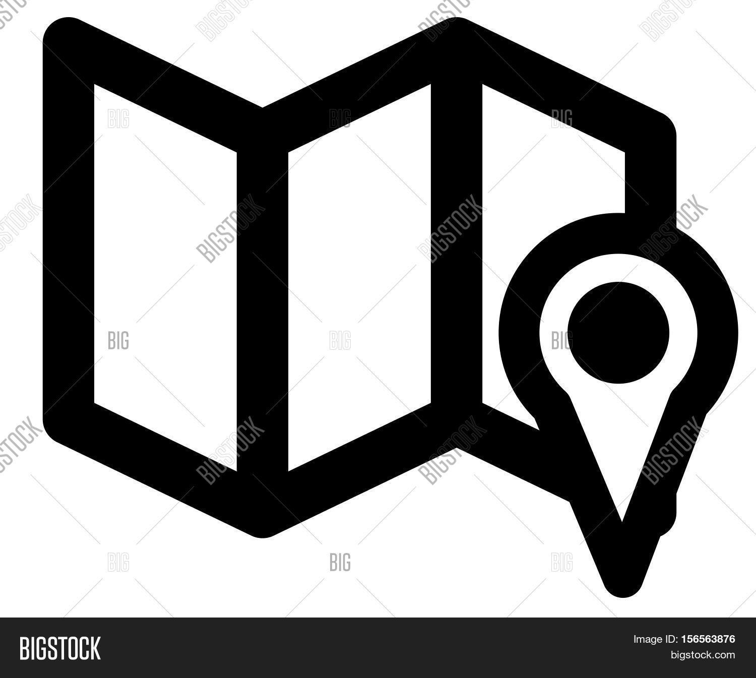 Map Map Marker Symbol Vector & Photo (Free Trial) | Bigstock