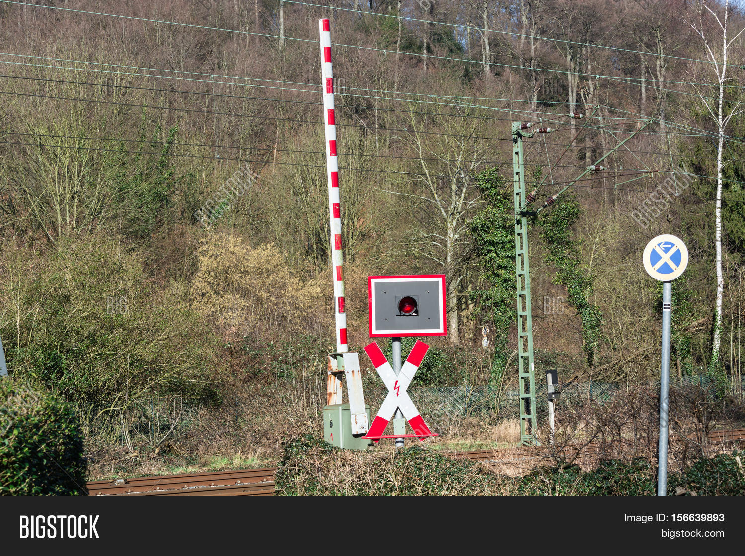 Open Railway Barrier Image & Photo (Free Trial) | Bigstock