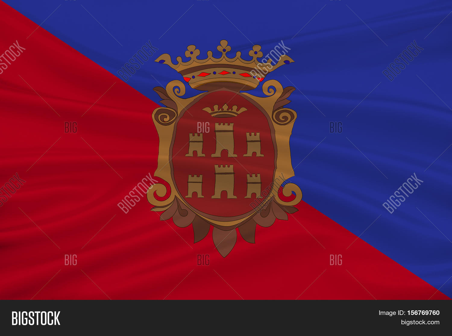 Flag Campobasso City Image & Photo (Free Trial) | Bigstock