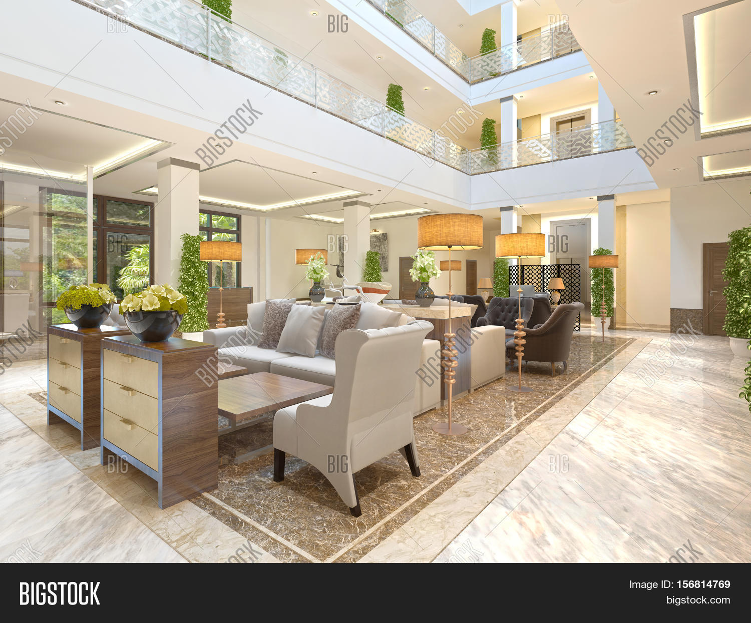 Interior Design Lounge Image & Photo (Free Trial) | Bigstock