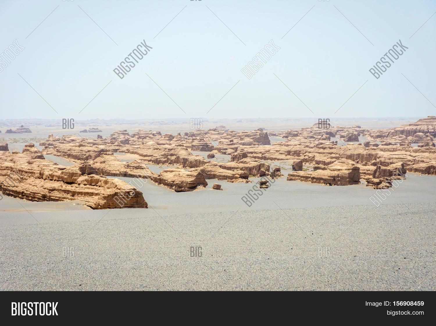 Dunhuang Yardang Image & Photo (Free Trial) | Bigstock