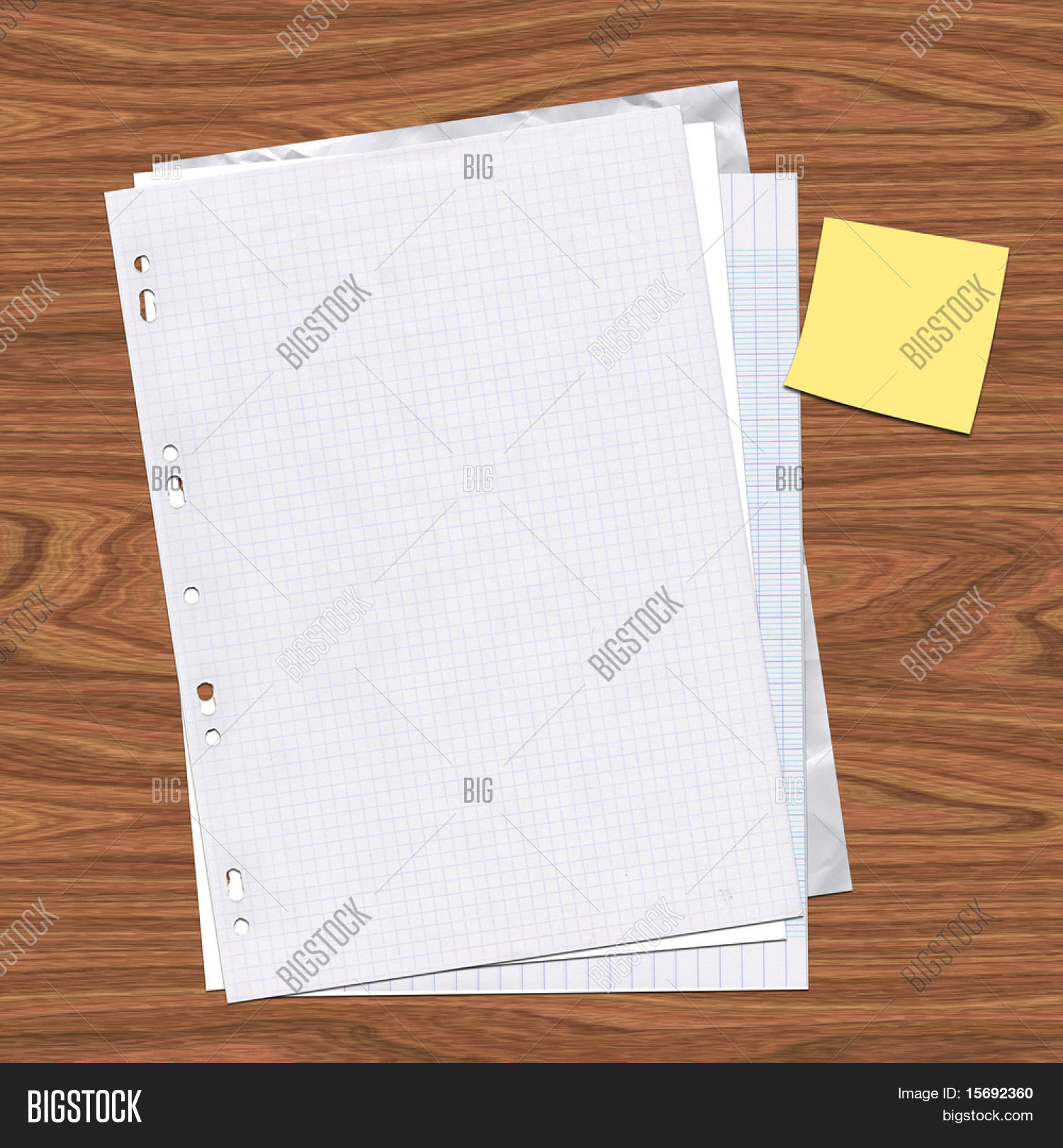 Several Pages Paper Image & Photo (Free Trial) | Bigstock