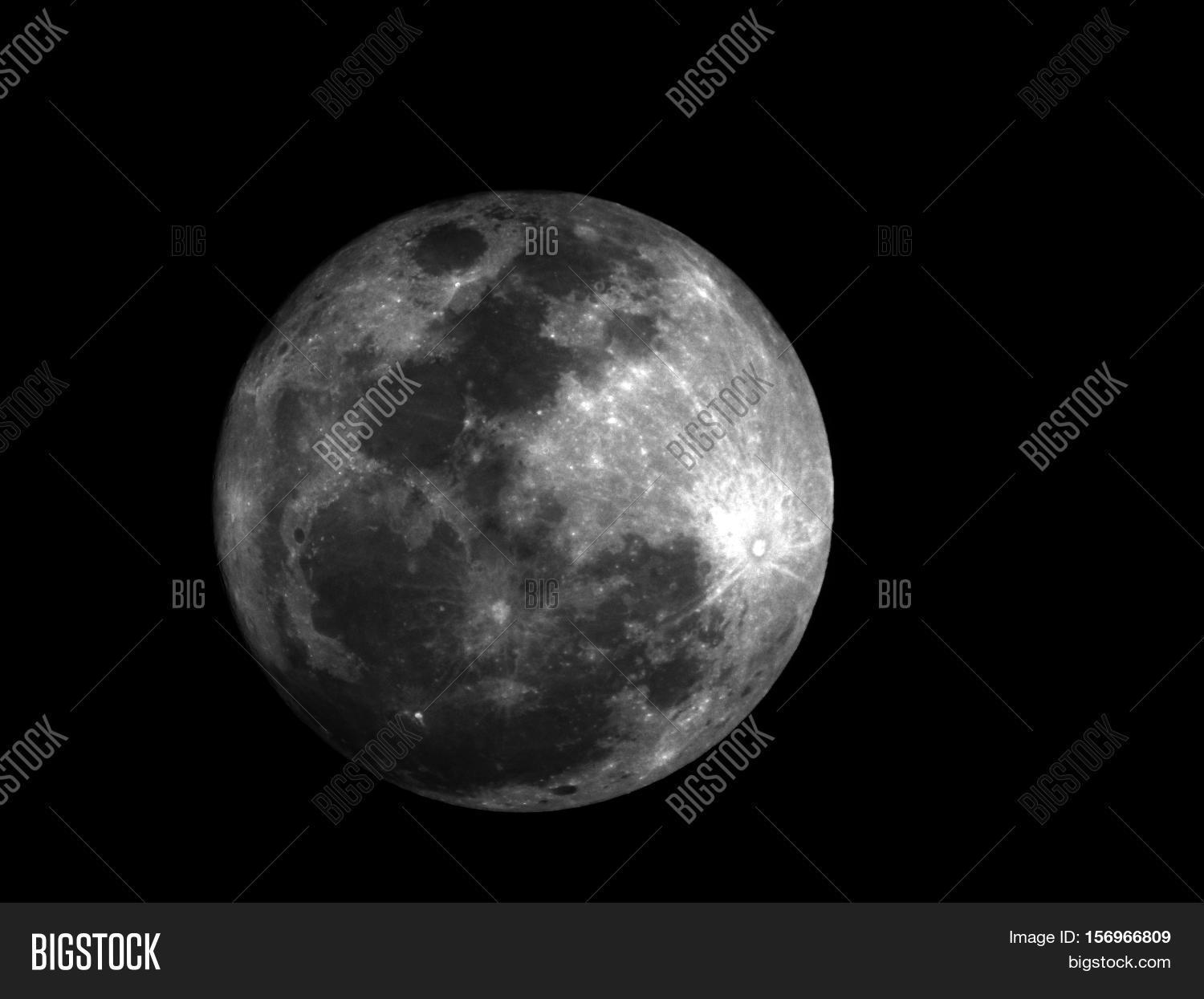 Full Moon Perigee Moon Image & Photo (Free Trial) | Bigstock