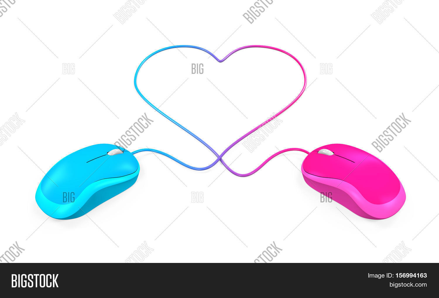 Heart Shaped Computer Image & Photo (Free Trial) | Bigstock