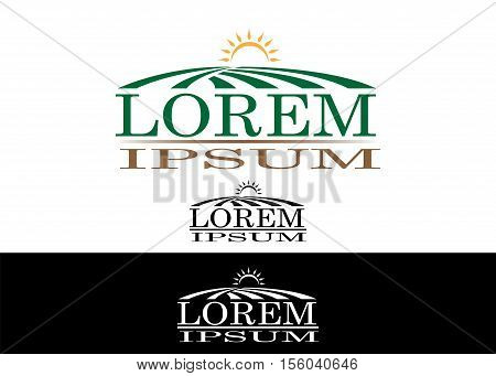 Abstract Farm Land Vector & Photo (Free Trial) | Bigstock