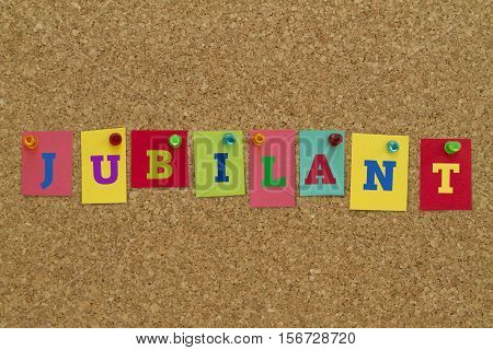 Jubilant Word Written Image & Photo (Free Trial) | Bigstock