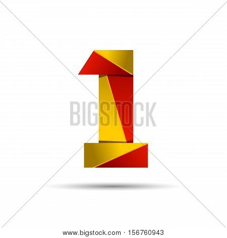 Number One 1 Icon Vector & Photo (Free Trial) | Bigstock
