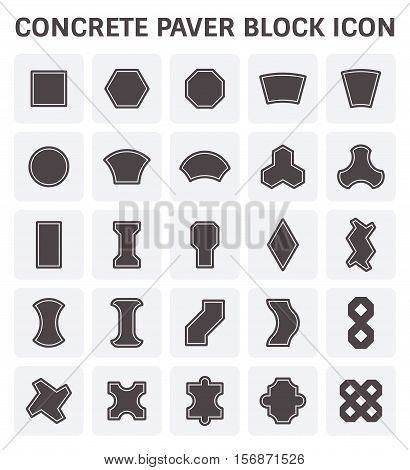 Concrete Paver Block Vector & Photo (Free Trial) | Bigstock