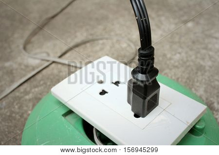 Plug Plugged Into Image & Photo (Free Trial) | Bigstock