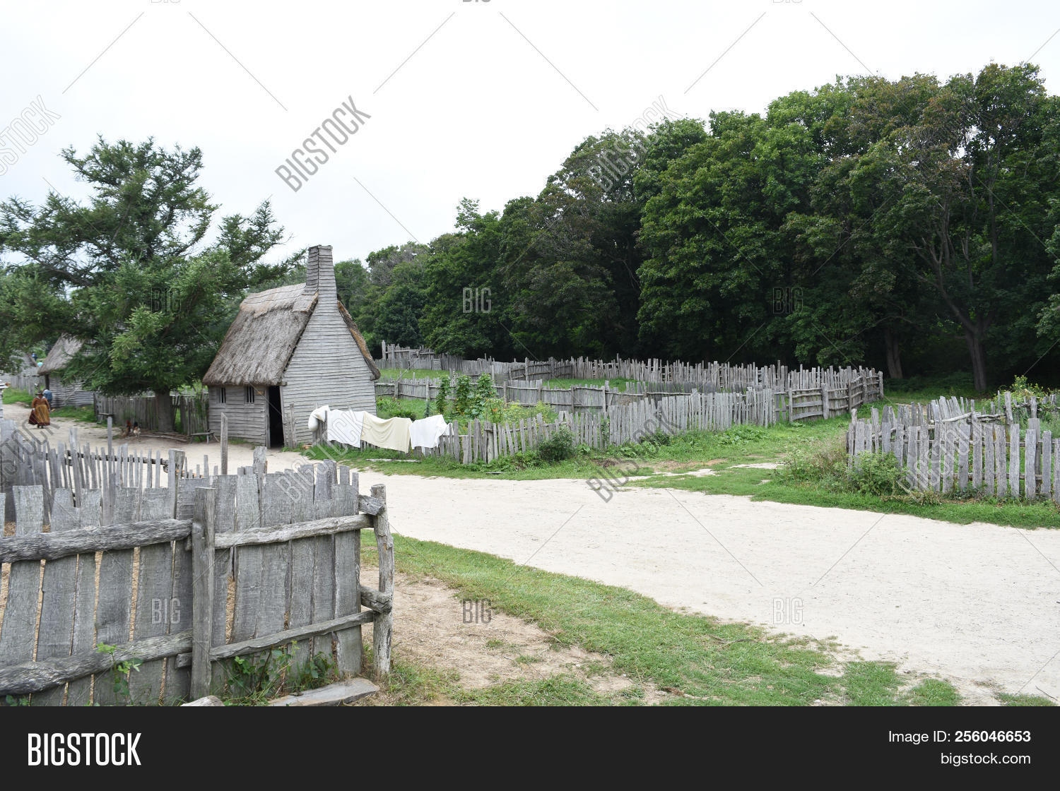 Collonial Village Image & Photo (Free Trial) | Bigstock