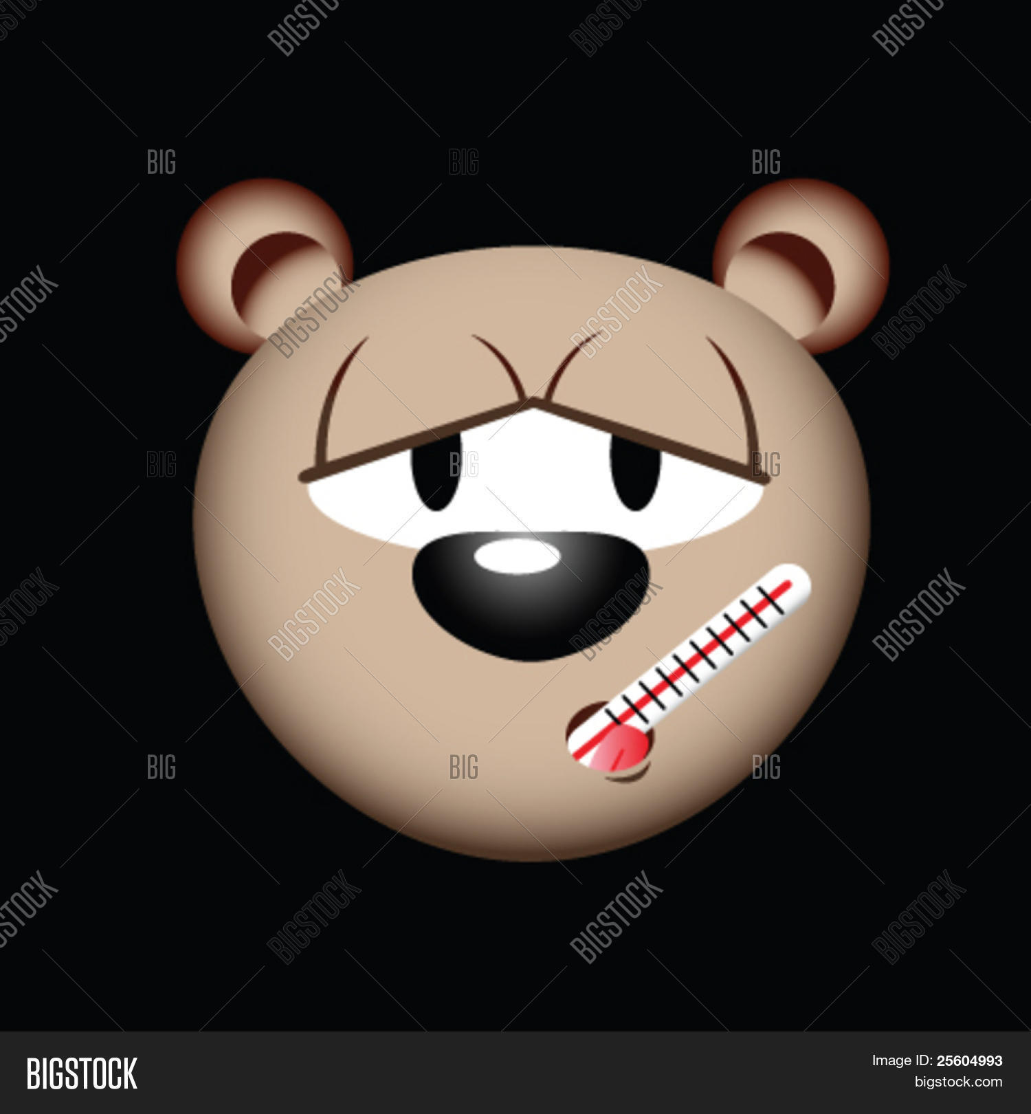 Cartoon Drawing Sick Vector & Photo (Free Trial) | Bigstock