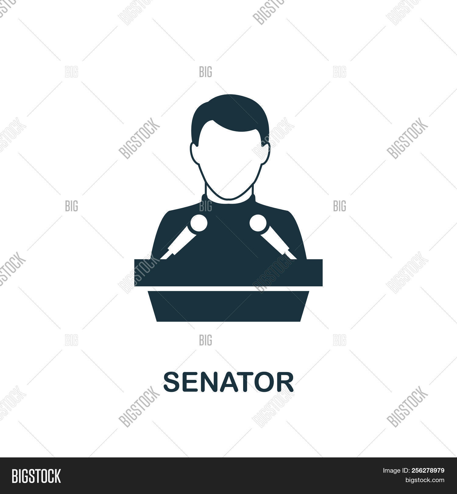 Senator Icon. Image & Photo (Free Trial) | Bigstock