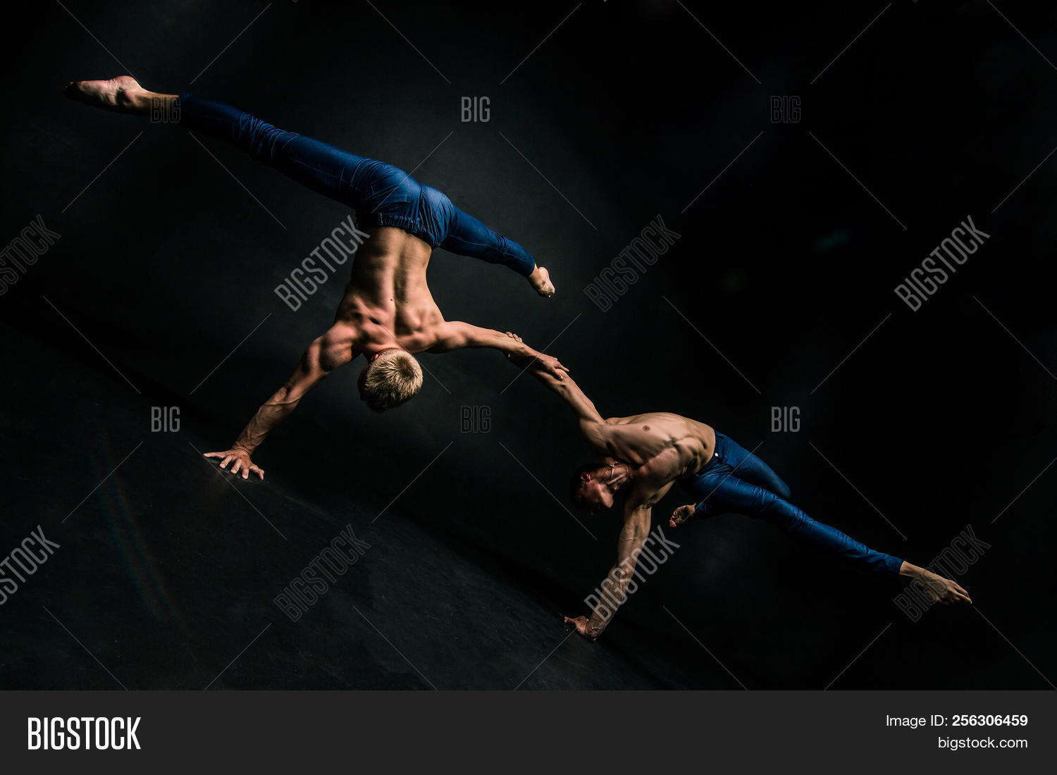 Male Acrobatic Duo Image & Photo (Free Trial) | Bigstock