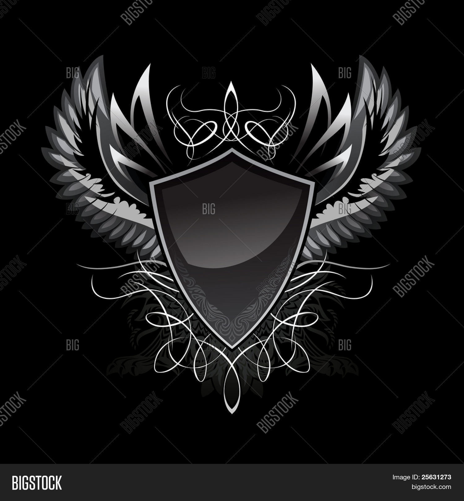 Gothic Shield Vector & Photo (Free Trial) | Bigstock
