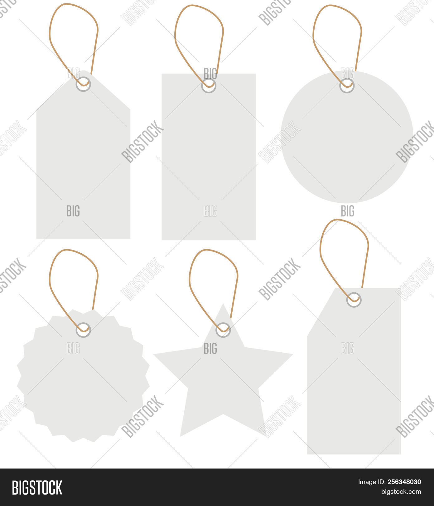White Label Tag Set Image & Photo (Free Trial) | Bigstock