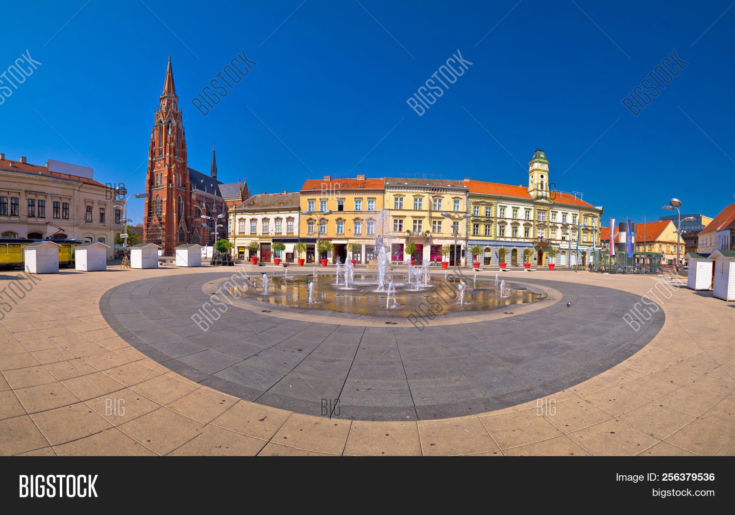 Osijek Main Square Image & Photo (Free Trial) | Bigstock
